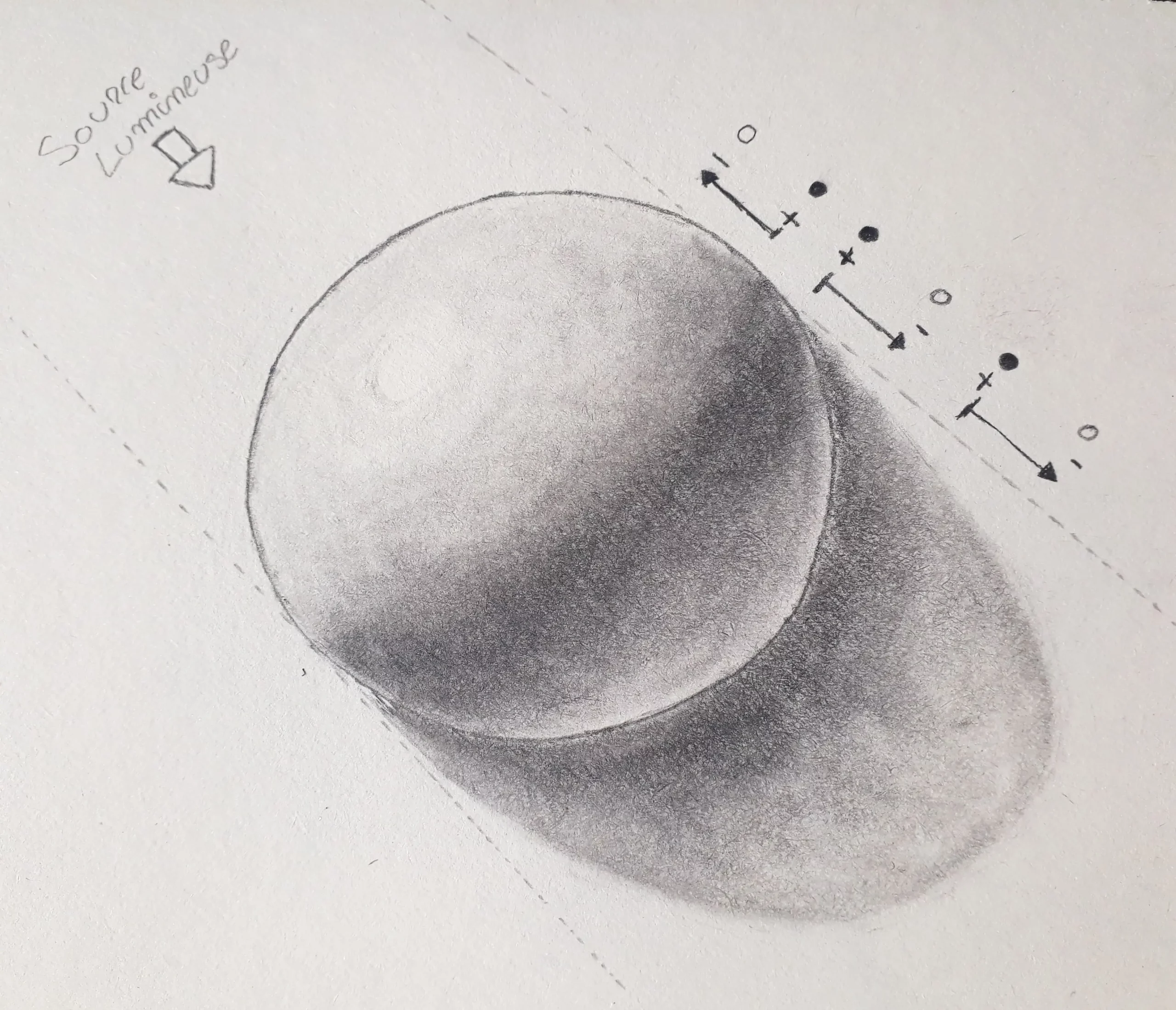 L'essentiel pour dessiner des ombres - Dessiner la nature